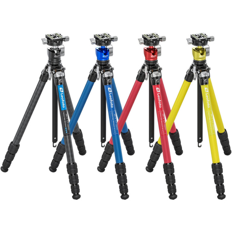 LY-224C+LH-25R(BK/BL/RD/YE) Mr.Yシリーズ カーボン三脚＋自由雲台セット - 株式会社レオフォトジャパン